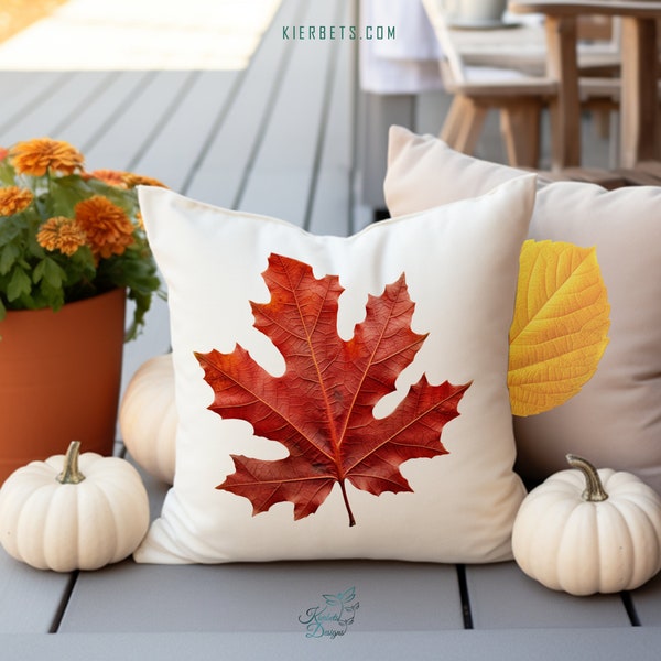 Leaves Pillow - Etsy