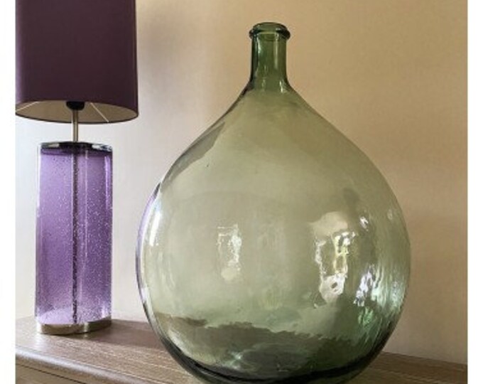 Antique Italian Glass Demijohn - Etsy