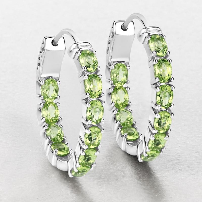 Peridot Earrings - Etsy