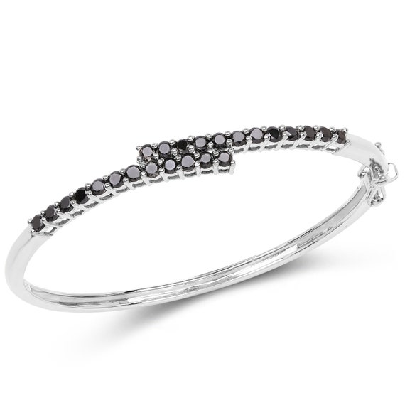 Black diamond bangle store
