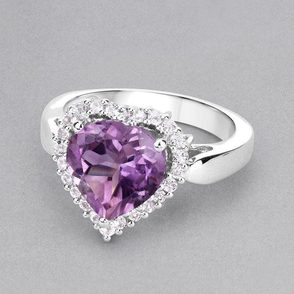 Amethyst Ring - Etsy