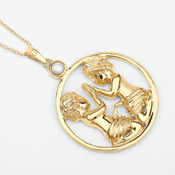 Gemini Pendant - Etsy