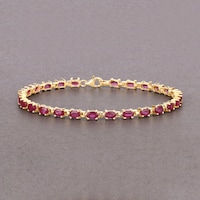 Ruby Bracelet - Etsy