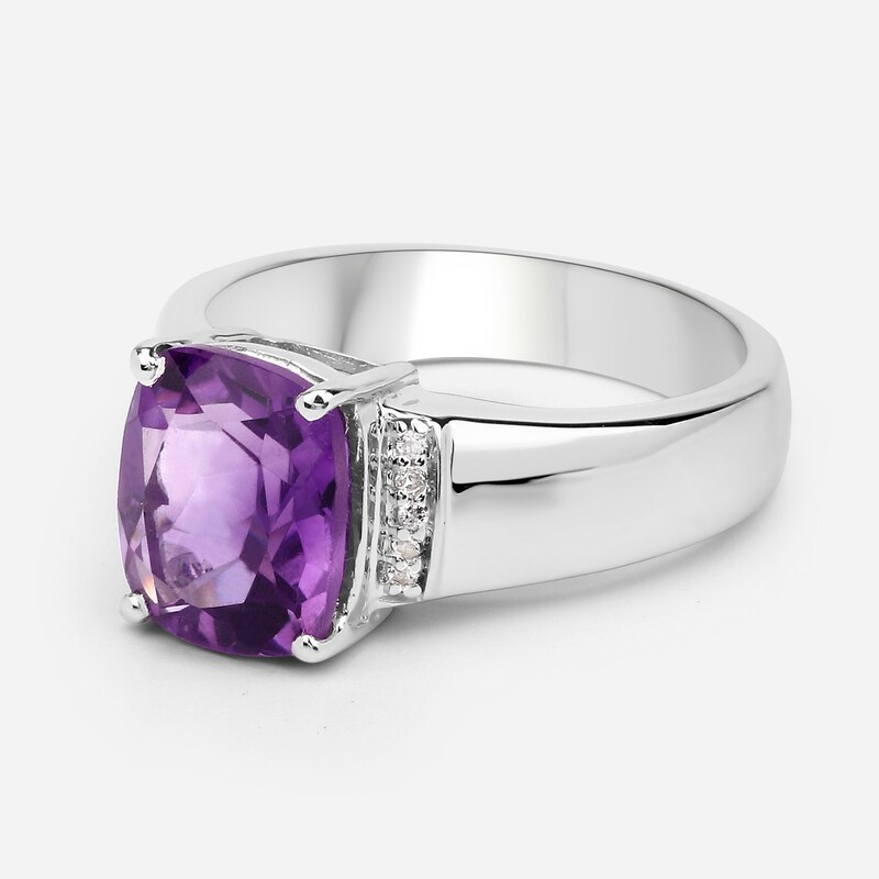 Amethyst Ring - Etsy