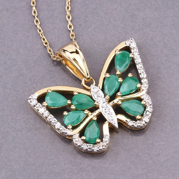 Butterfly Pendant - Etsy