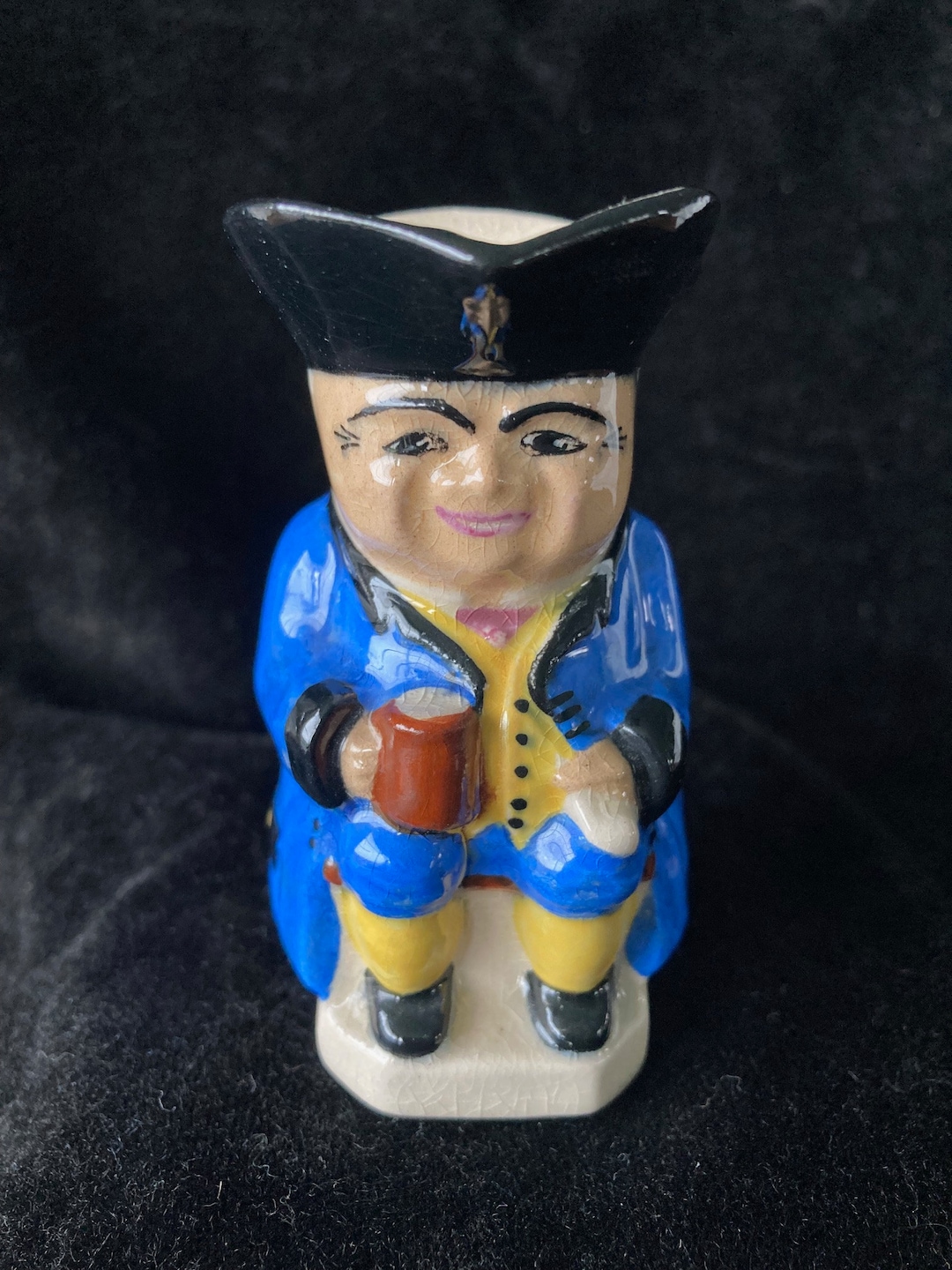 Vintage Toby Mug Made in England 40's - Etsy