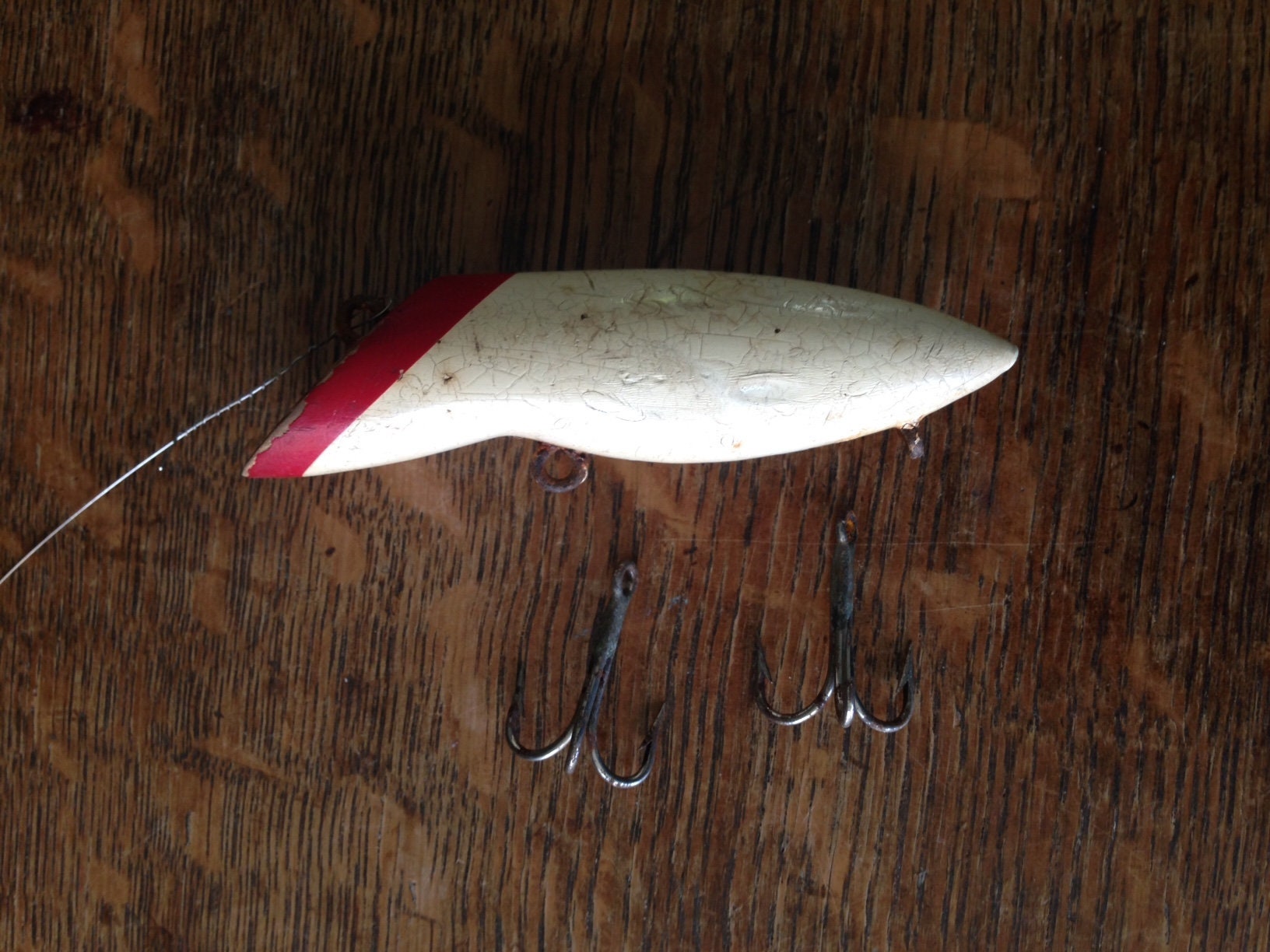 Vintage WOOD FISHING LURE - Etsy