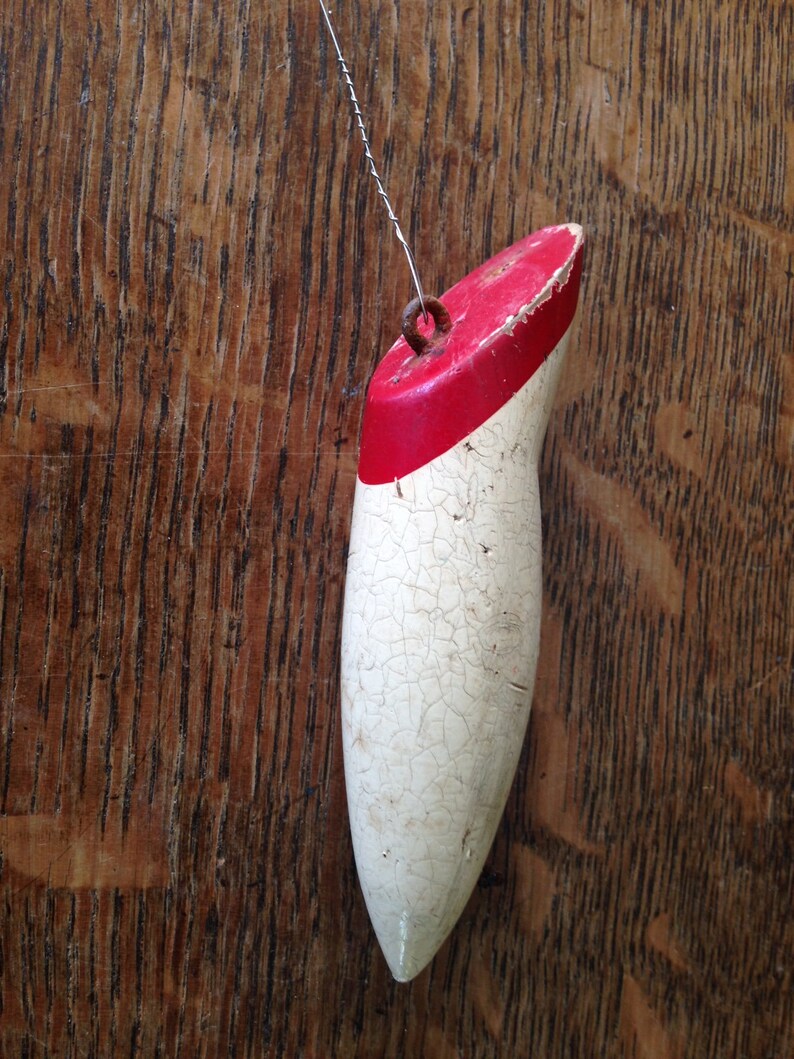 Vintage WOOD FISHING LURE - Etsy