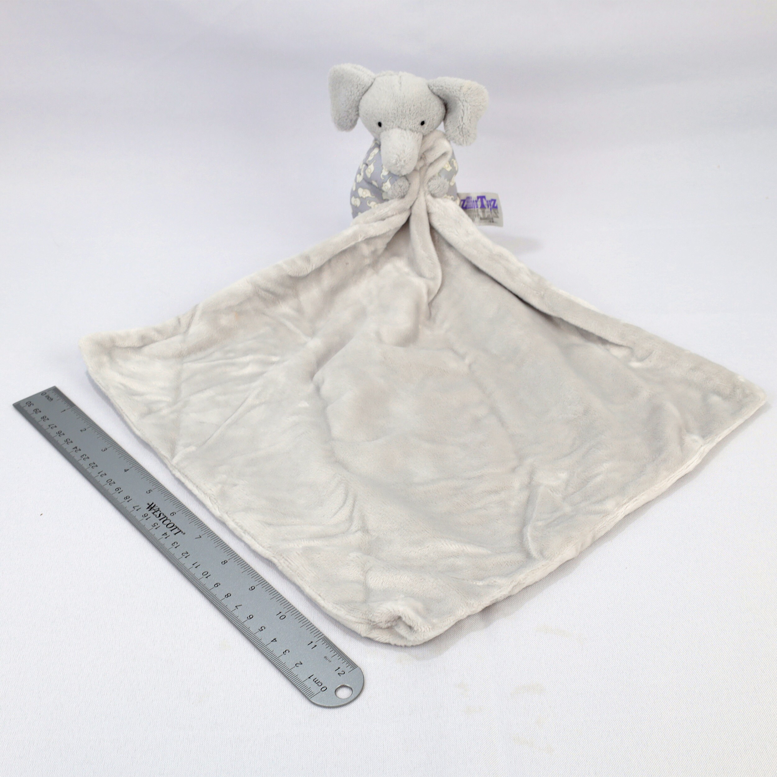 Infant Baby Soother Security Lovey Blanket Plush Lovie Elephant Fidget ...