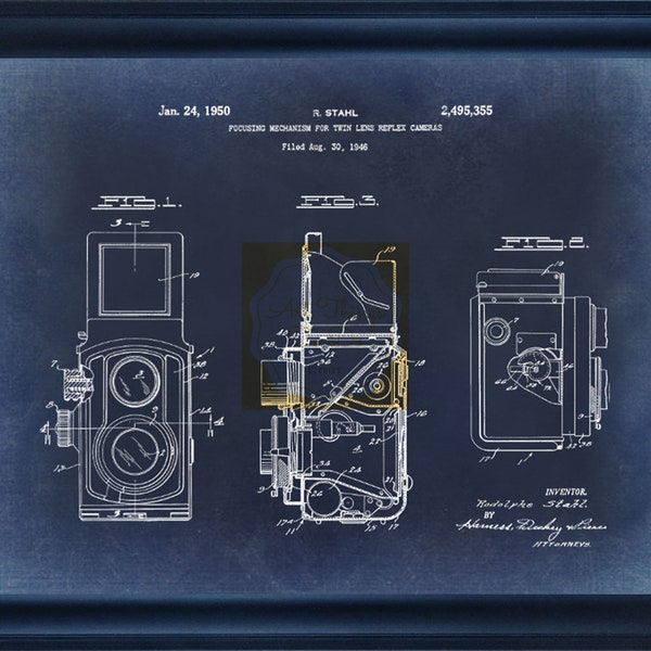 Camera Patent Print - Etsy