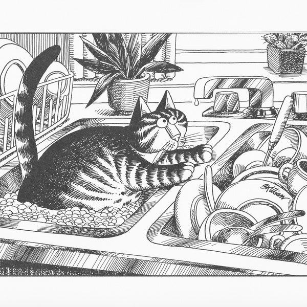 Kliban Cat - Etsy