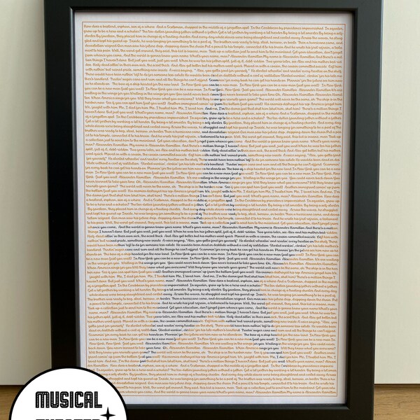 Hamilton Posters - Etsy