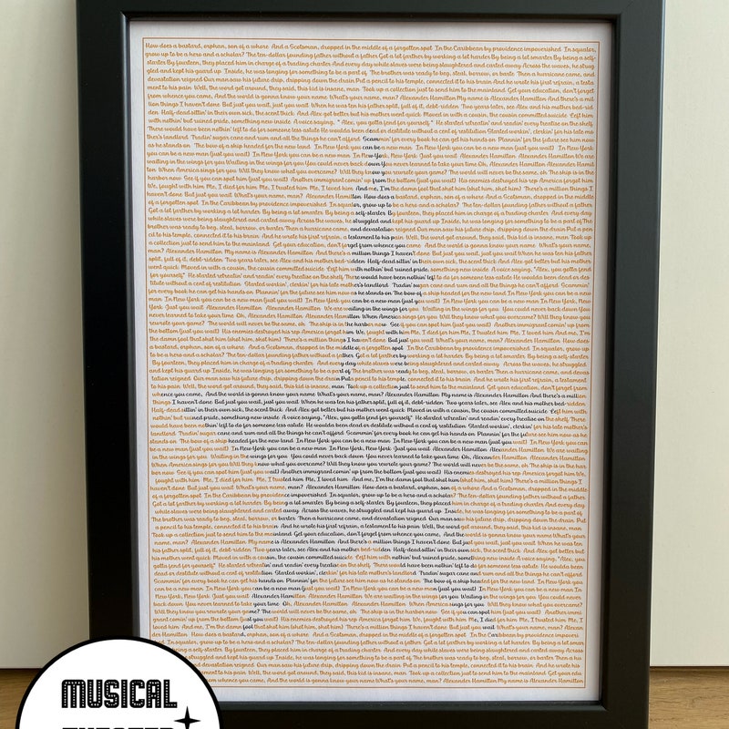 Hamilton Posters - Etsy