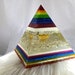 Rainbow and Gold Mini Pyramid Home Decor Gift for Her | Etsy