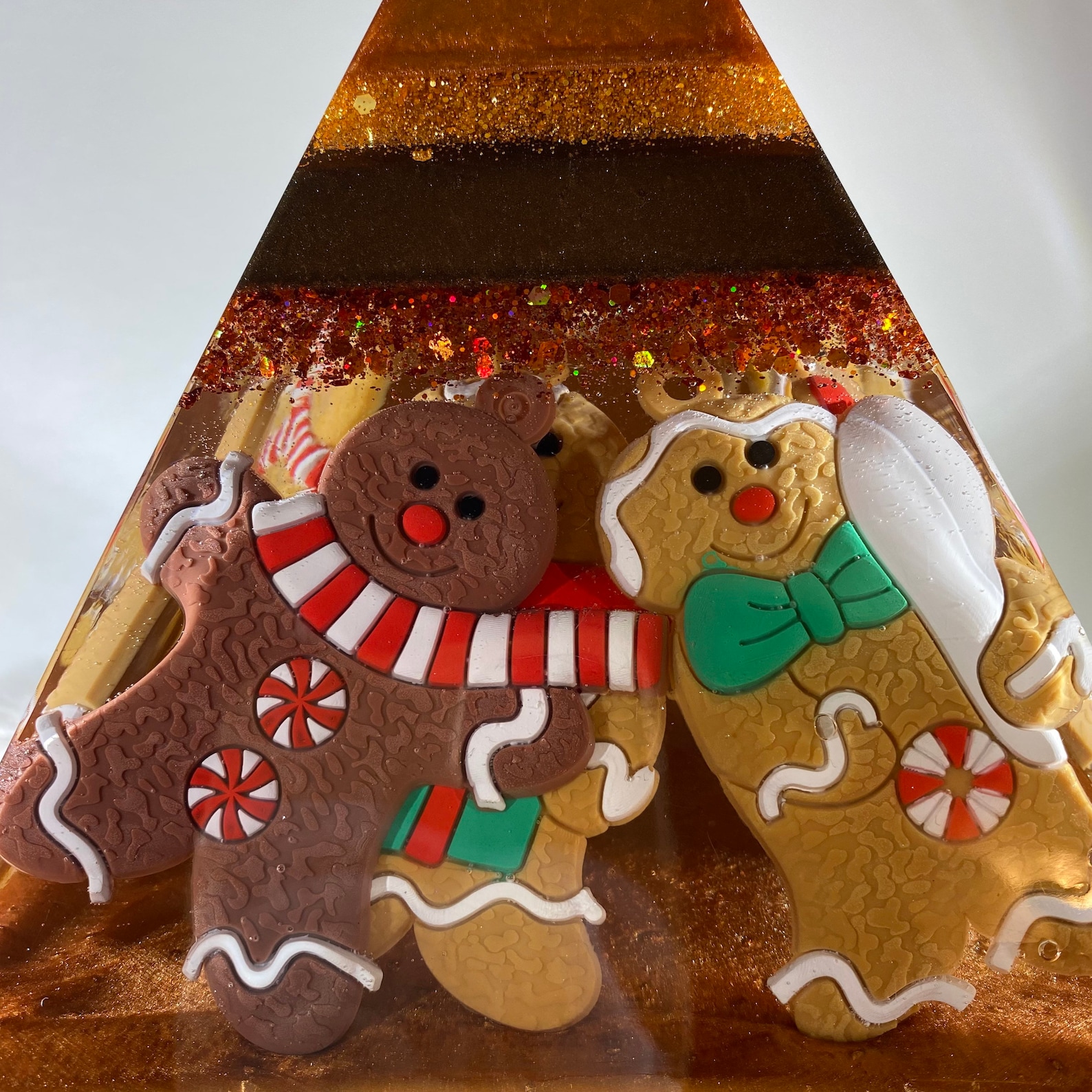 Gingerbread Men and Women Pyramid Christmas Decorations Gift - Etsy