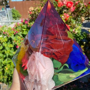 Rainbow Inspired Pyramid - Etsy