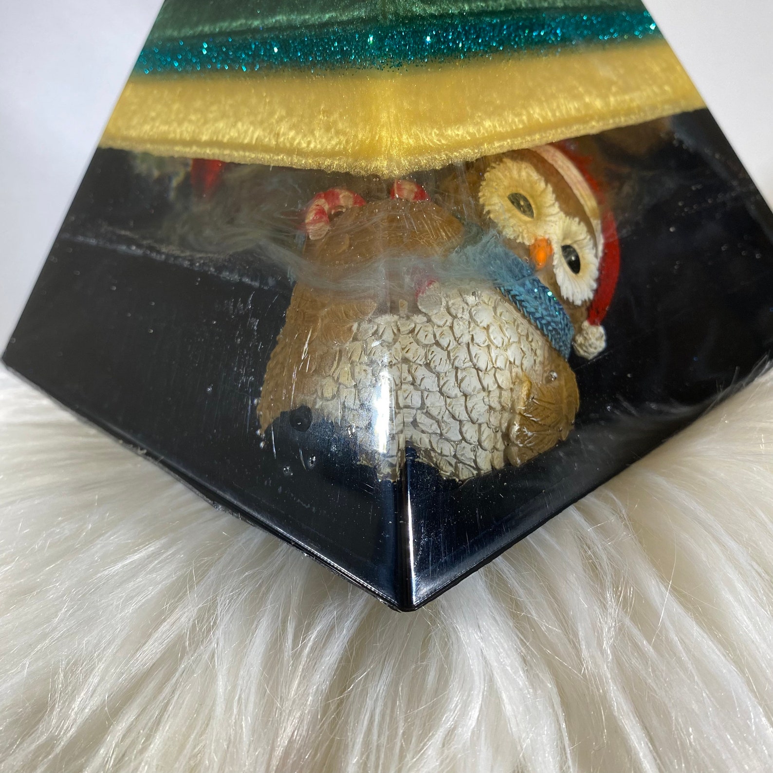Owl Pyramid, Resin Pyramid, Home Decor - Etsy