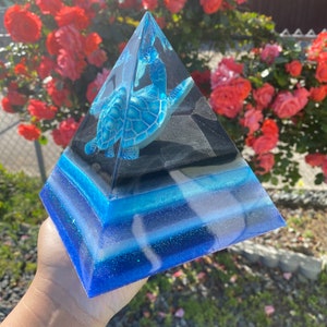 Blue Turtle Pyramid - Etsy