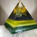 Sunflower Pyramid With Bee, Home Decor, Resin Pyramid - Etsy
