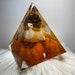 Thanksgiving Turkey Pyramid With Pumpkins and Pine Cones, Home Decor ...