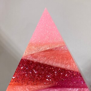 All Pink Geometric Pyramid Home Decor Gifts for her | Etsy