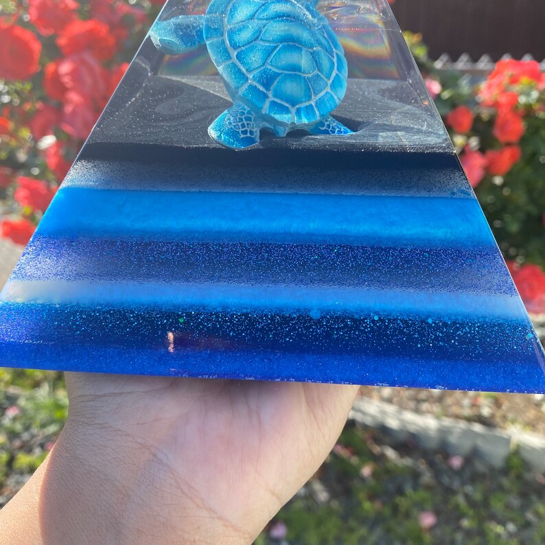 Blue Turtle Pyramid - Etsy