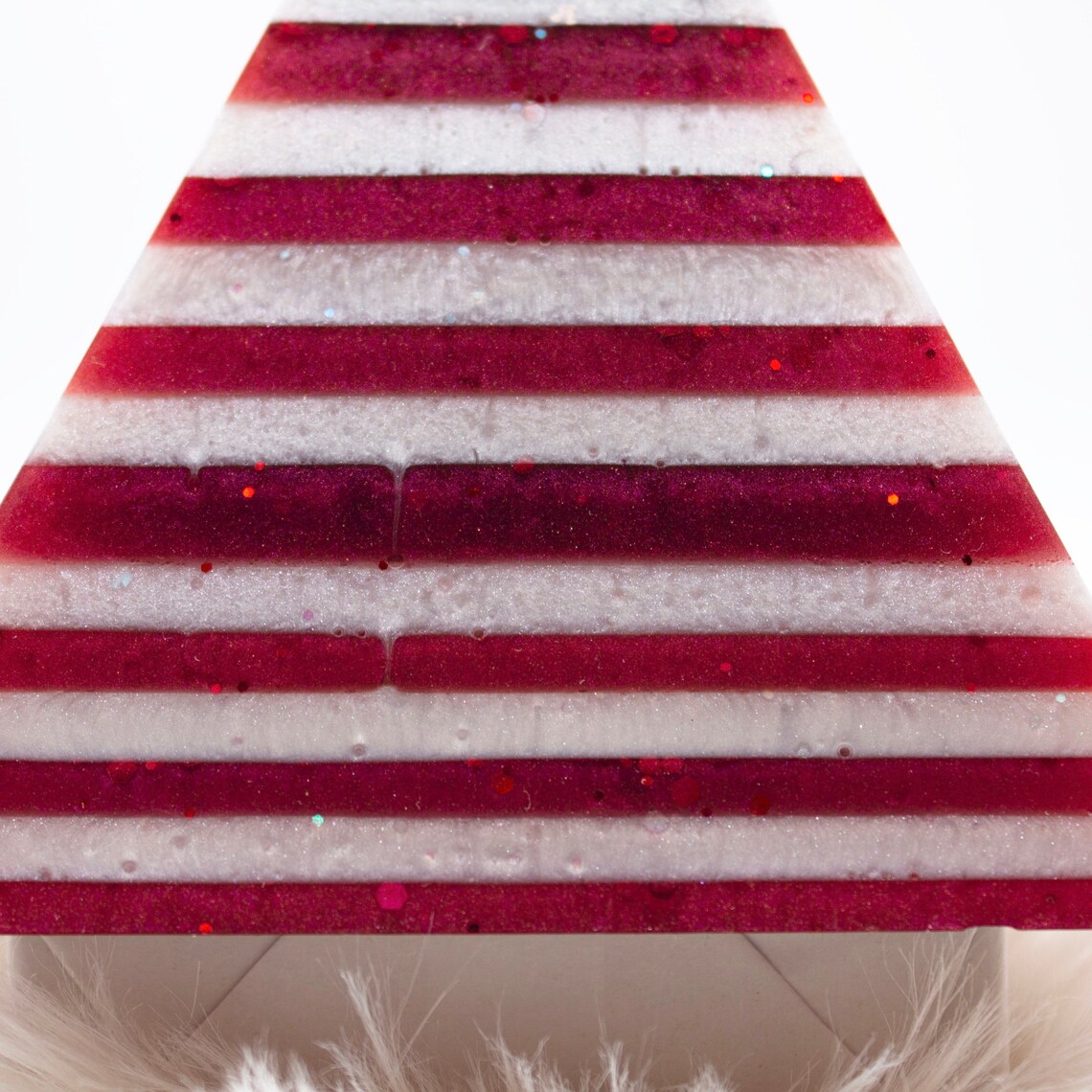 American Flag Inspired Pyramid Resin Art Pyramid Mica - Etsy