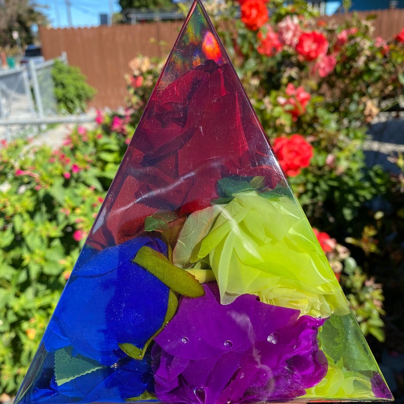 Rainbow Inspired Pyramid - Etsy