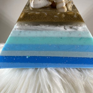 Beach Pyramid With Seashells and Sand - Etsy