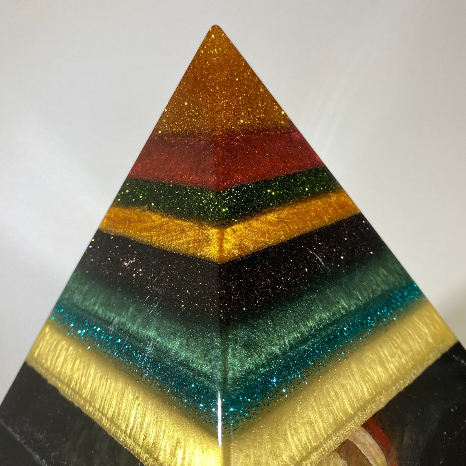 Owl Pyramid Resin Pyramid Home Decor - Etsy