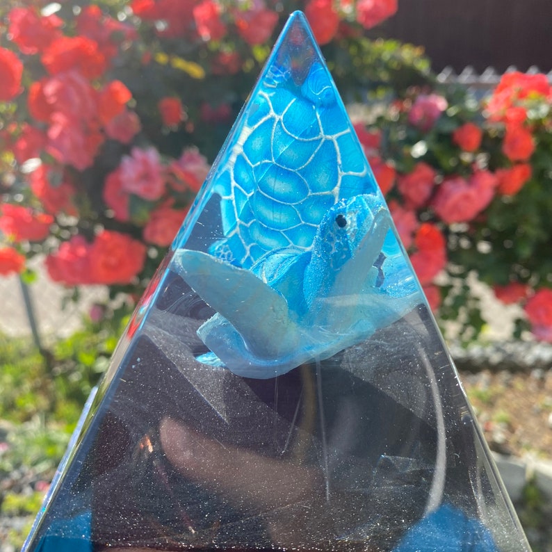 Blue Turtle Pyramid - Etsy