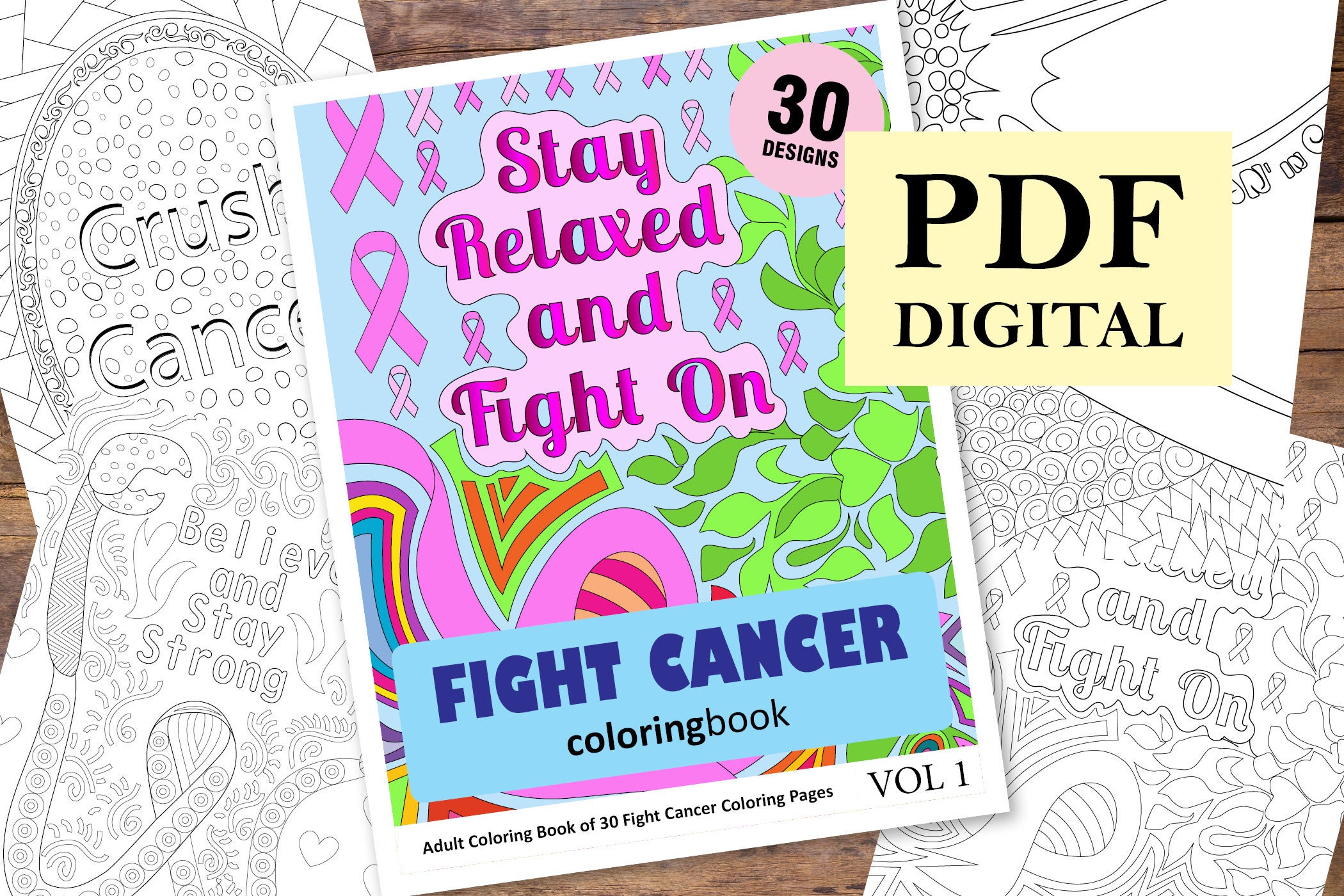 American Cancer Society Coloring Pages