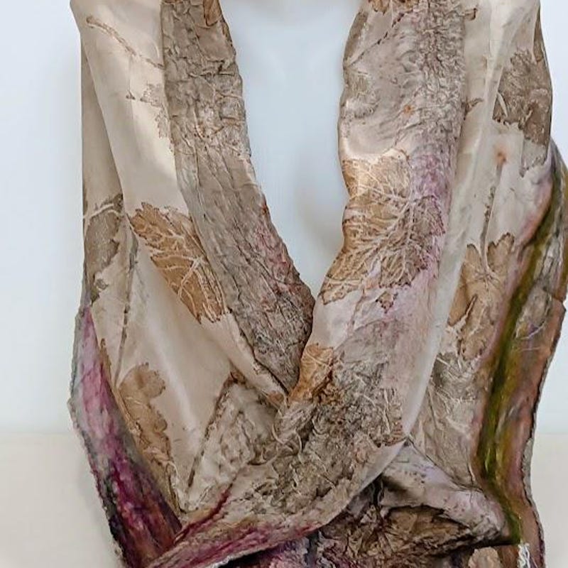Nuno Felting Scarf - Etsy
