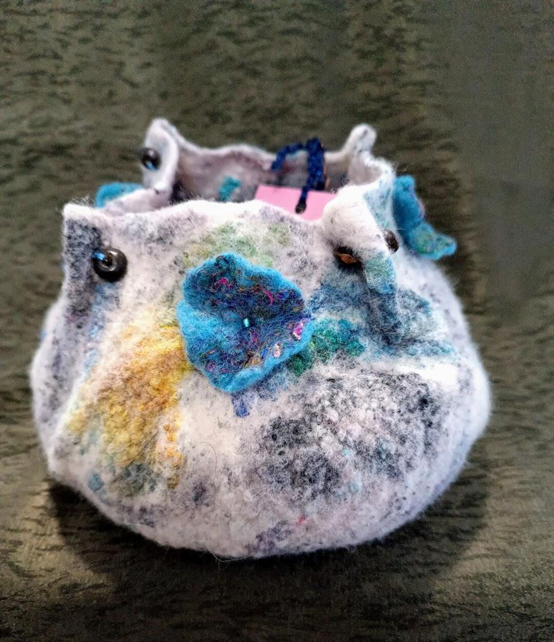 Handmade Felt Bowl, Merino Wool, Home Decor - Etsy