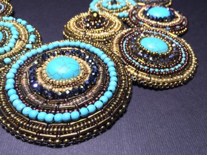Embroidery Necklace eternitybib Necklace - Etsy