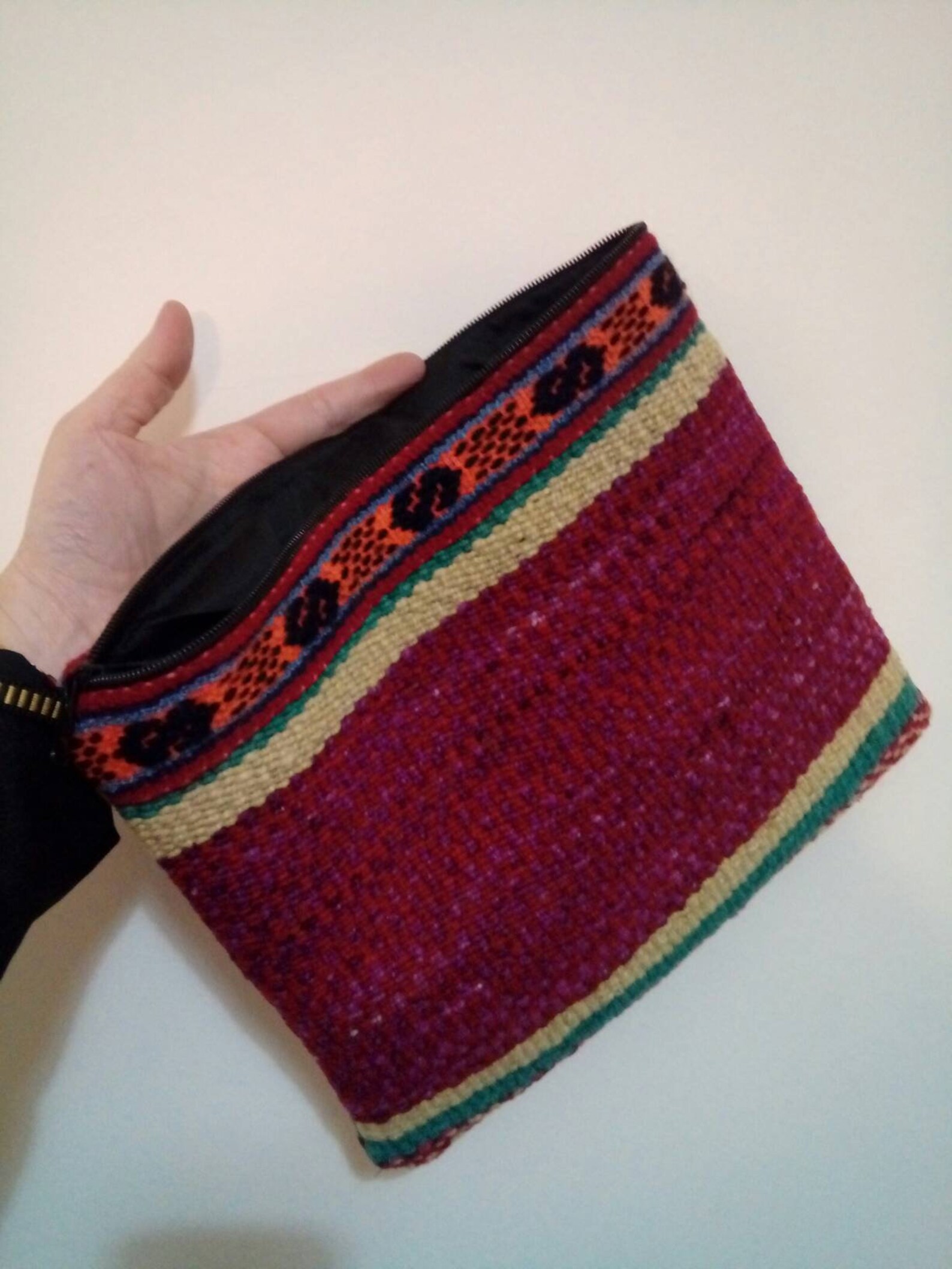 Handmade bag in Peru with Andean sheep wool loom Handmade | Etsy