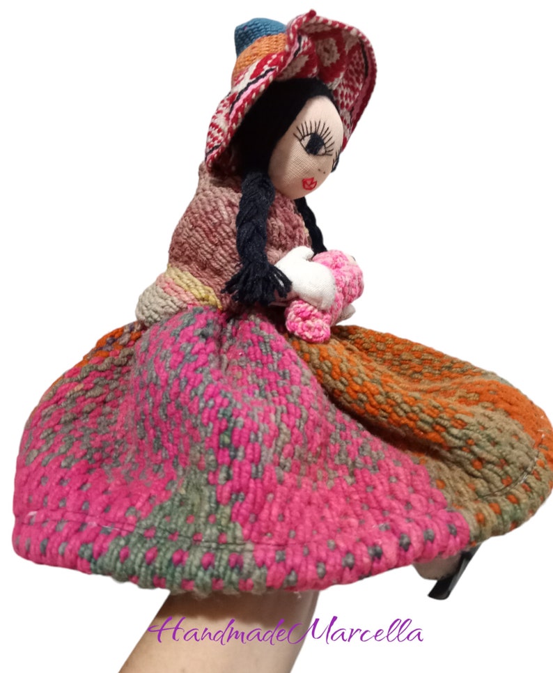 Peruvian Doll, Handmade Doll, Decorative Doll, Woven Doll, Handmade ...