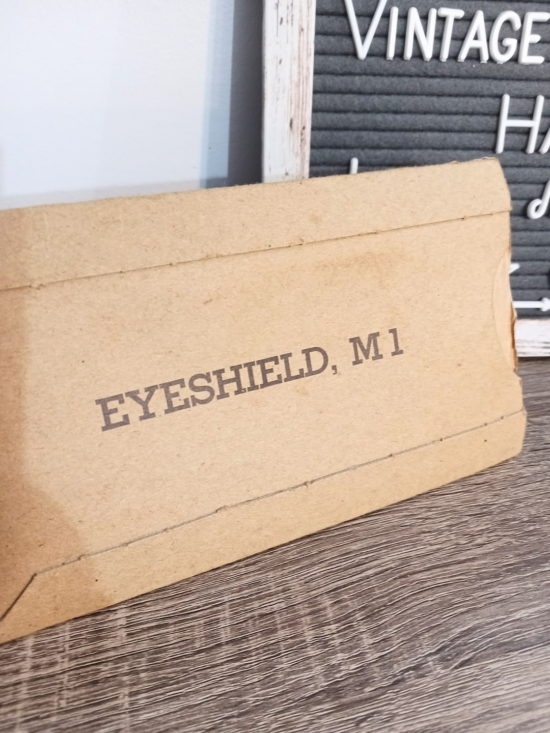 WW2 Military Eyeshield Pack of 4 1943 Vintage Memorabilia Americana ...