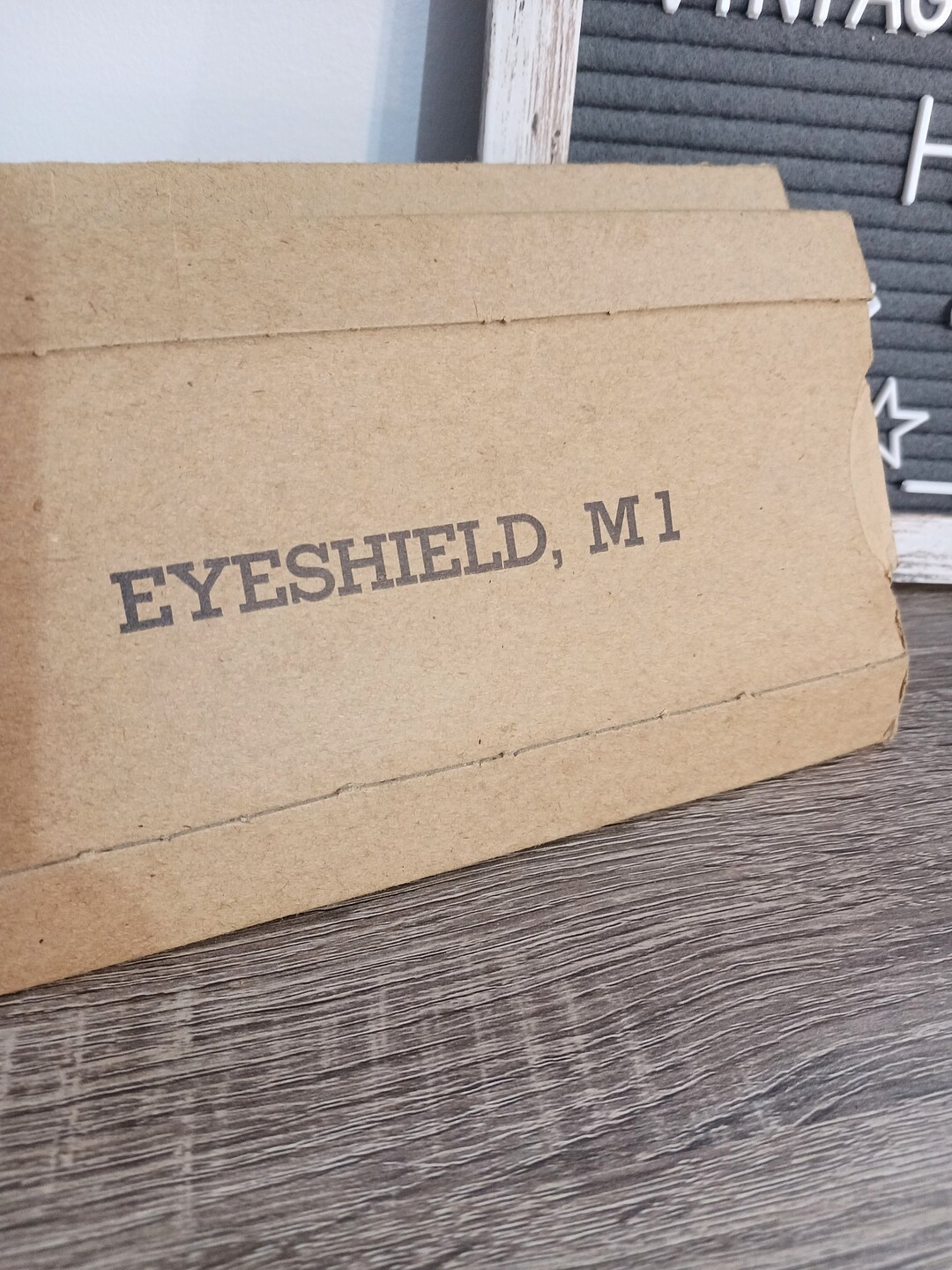 WW2 Military Eyeshield Pack of 4 1943 Vintage Memorabilia Americana ...