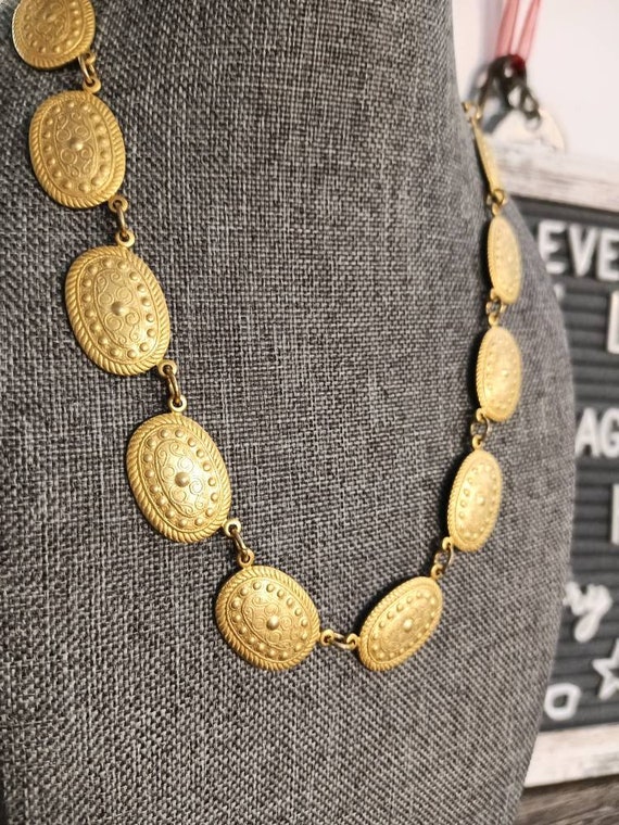 Beautiful Vintage Gypsy Gold And Crystal Earrings And… - Gem