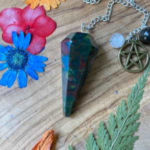 Bloodstone Pendulum - Etsy