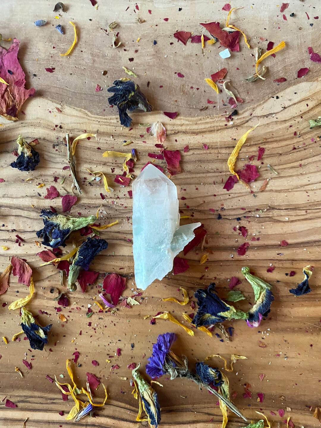 Celadonite Quartz Teal Core Quartz Phantom Quartz - Etsy