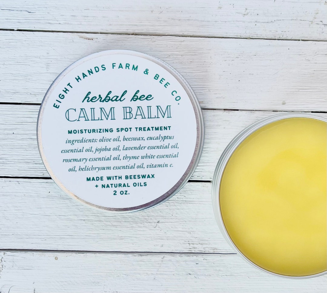 Herbal Bee Calm Balm, Balm, Hand Balm, Foot Balm, Natural Herbal Balm ...