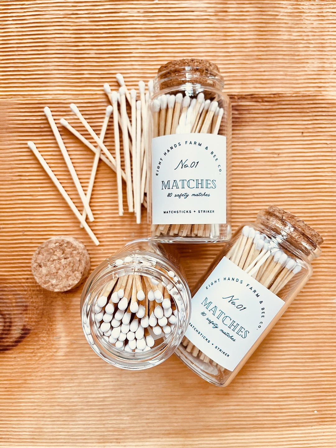 Matches, Fancy Matches, Glass Jar Matches, Matches With Striker ...