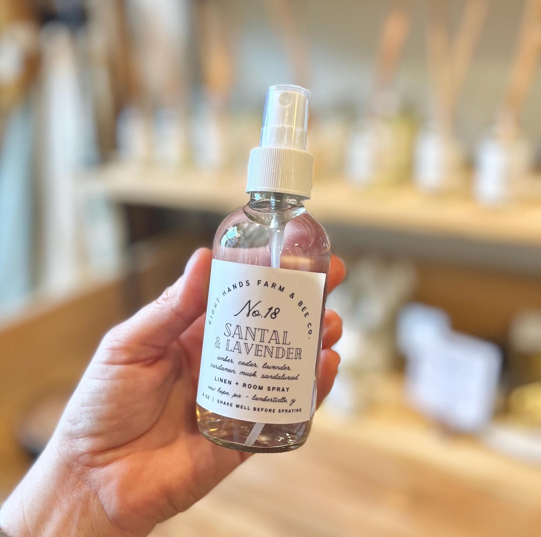 Room & Linen Sprays, Linen Spray, Glass Bottle Room Spray, Home ...