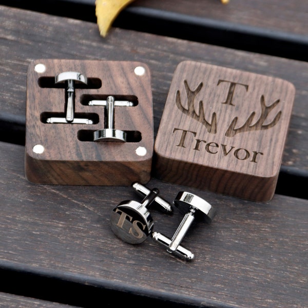 Engraved Cufflinks - Etsy