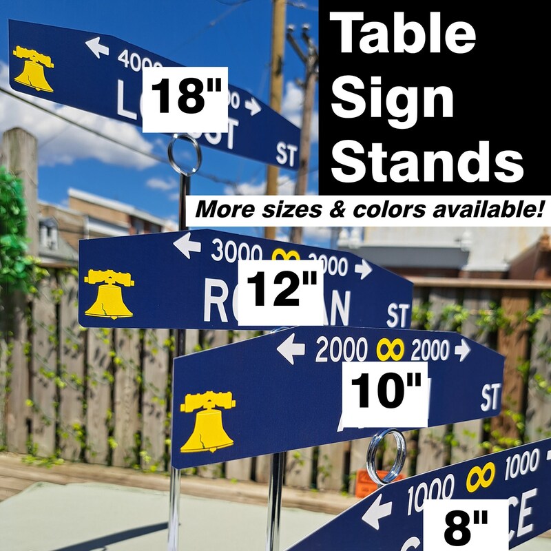 Table Sign Holders - Etsy