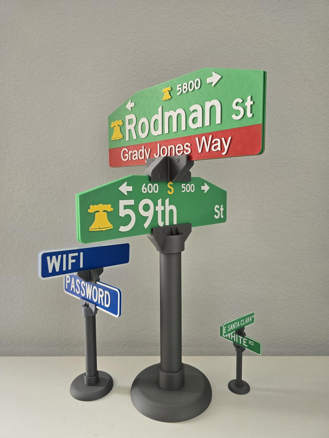 3D Printed Philly Street Sign: Philadelphia First Home / Housewarming ...