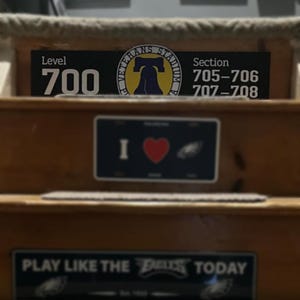 Veterans Stadium 700 Level Metal Sign: Philadelphia Phillies, Eagles ...