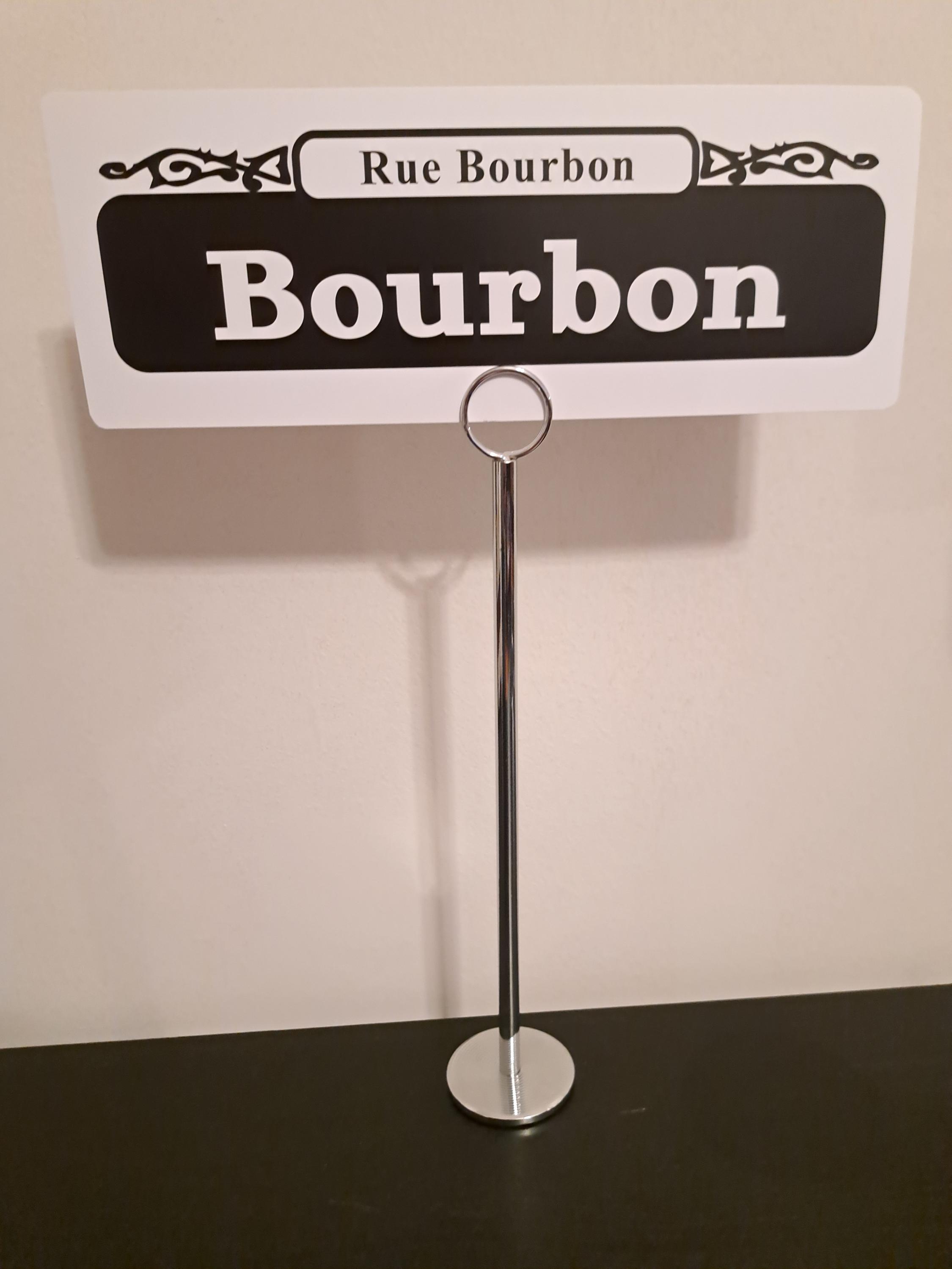 Custom New Orleans Street Sign Wedding Table Numbers: Personalized NOLA ...